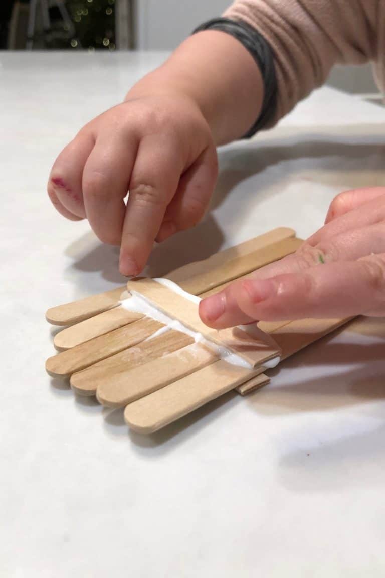 Popsicle stick sled kids craft ️ ⛄ Ignite creativity with frosty fun!