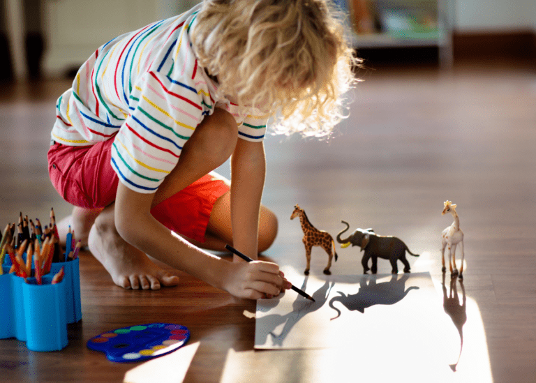 Shadow drawing for kids 🌞 ️ Unleash their creative potential!